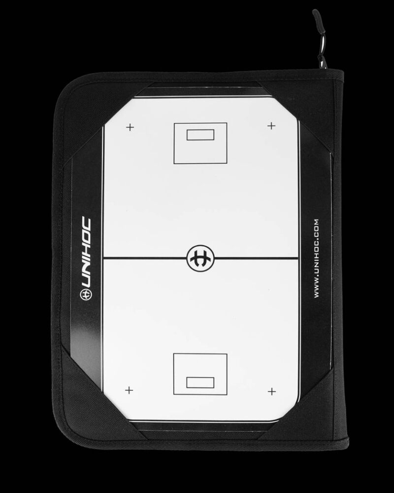 unihoc Coachmappe DARK LINE mit Taktiktafel unihoc.ch