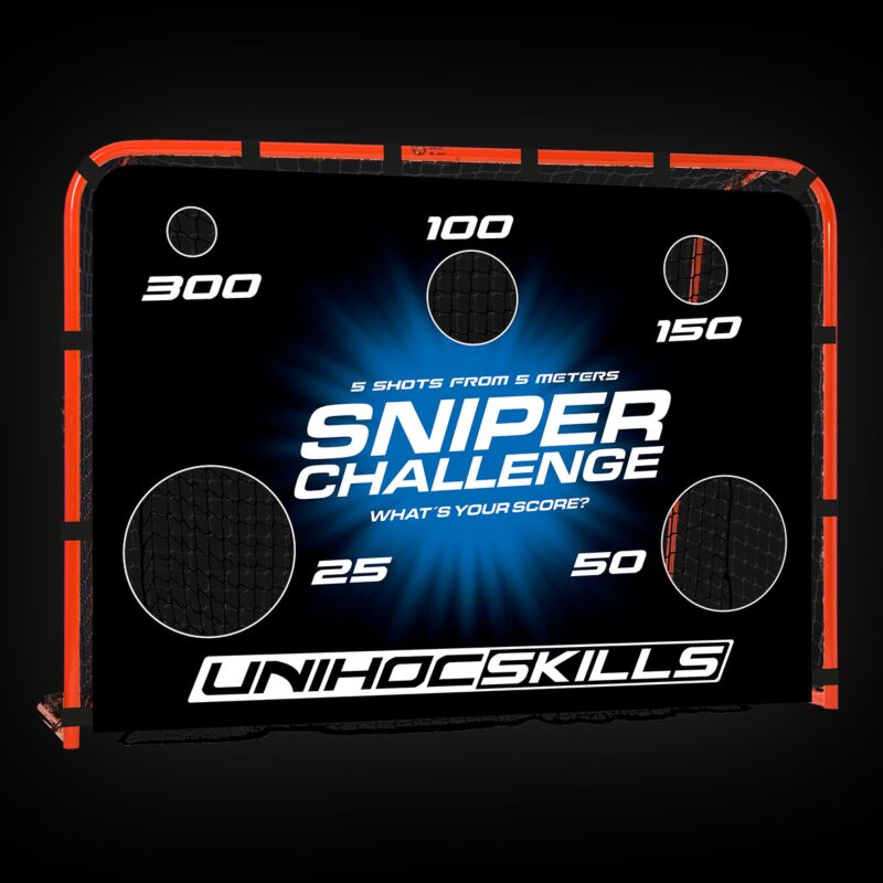 unihoc Torwand SNIPER CHALLENGE (115x160cm) unihoc.ch